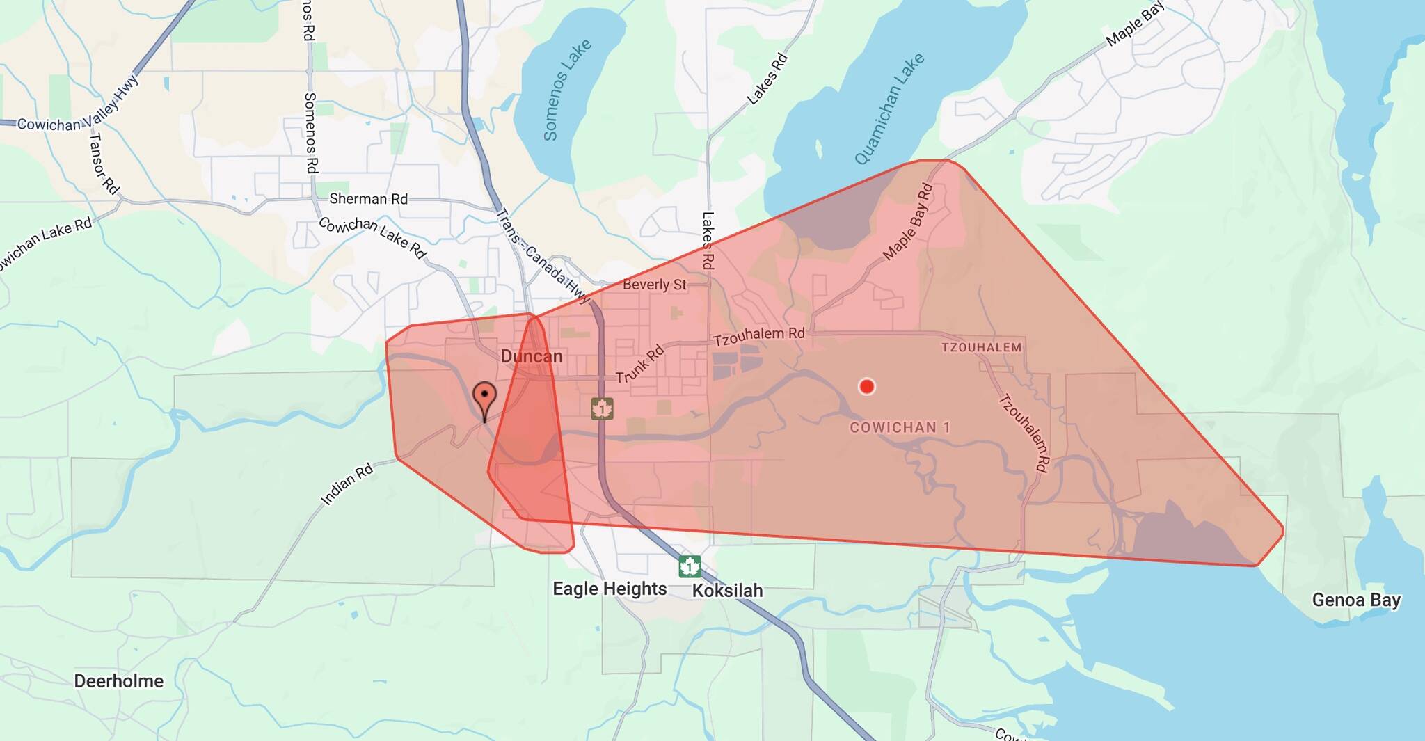 UPDATED: Power restored to thousands after outages hit Duncan, North ...